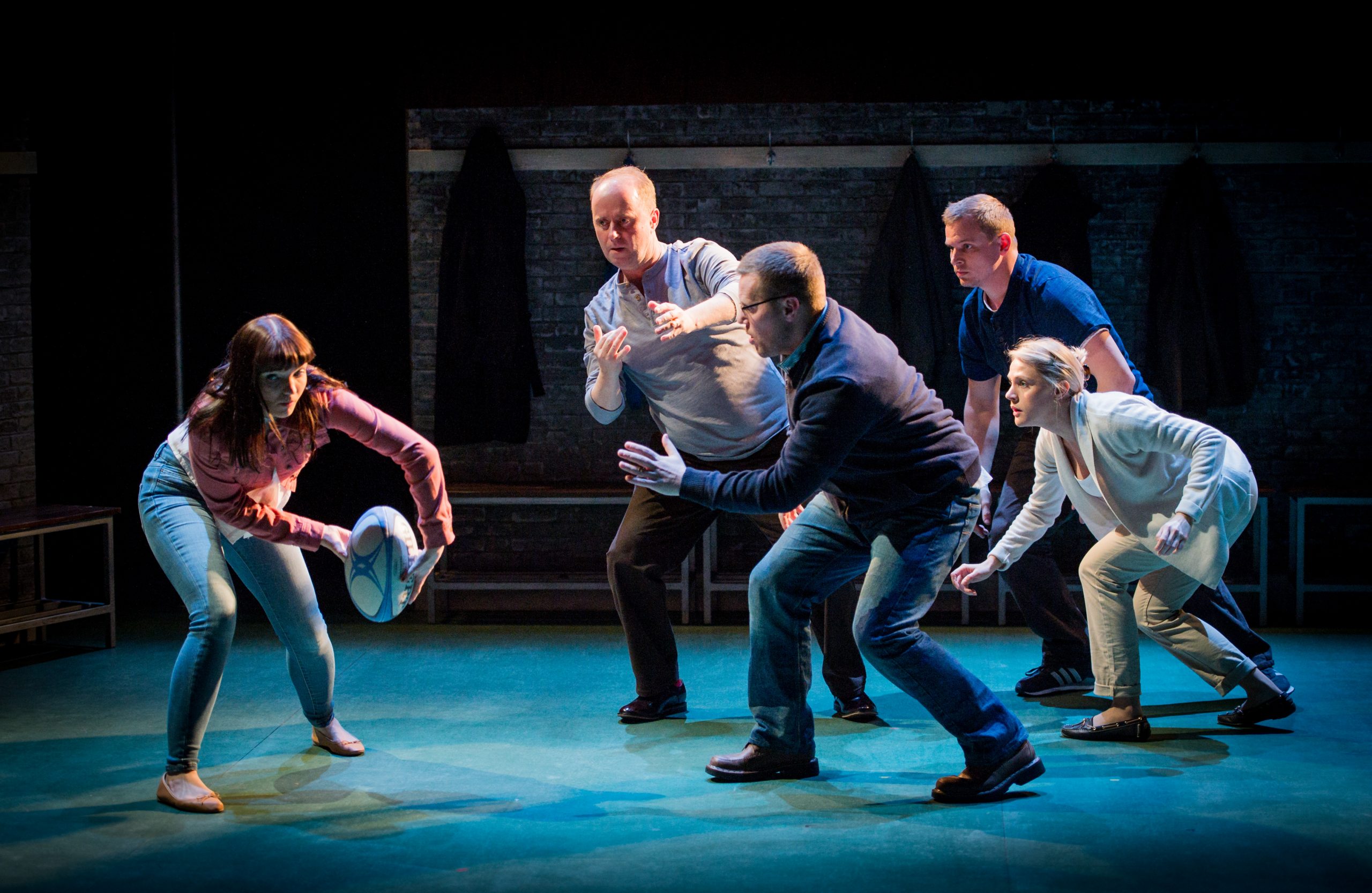 "Crouch, Touch, Pause, Engage" at the Arcola Theatre - Theatre reviews ...